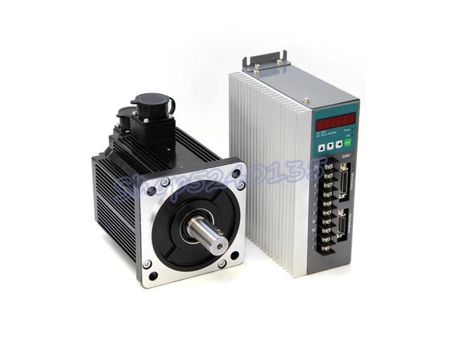 130ST-M15025 220V AC 3.8KW Servo motor AC drive set 3800w 15N.M high ...