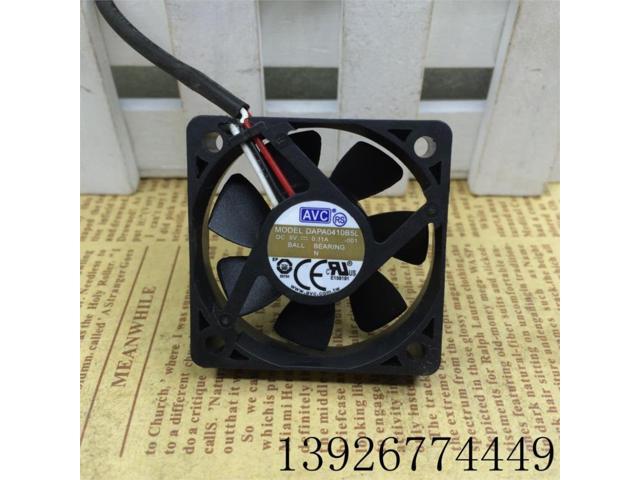 For AVC 5V 0.11A 4CM 4cm 4010 3-Wire Double Ball Cooling Fan DAPA0410B5L - Newegg.com
