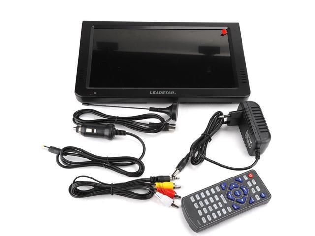 LEADSTAR 10.1 Inches Portable TV ISDB-T 16:9 Portable TFT-LED Digital Analog Color TV Television ...