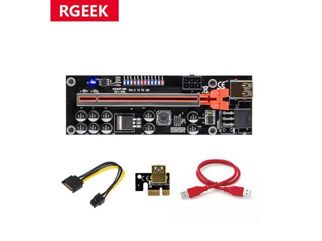 est V011 PRO Pcie Riser Pci Express Riser 011S Plus For Video Card Pci ...