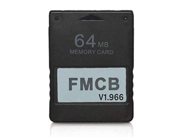 RGEEK McBoot FMCB 1.966 PS2 Memory Card 64MB Game Saver Cards for Sony ...