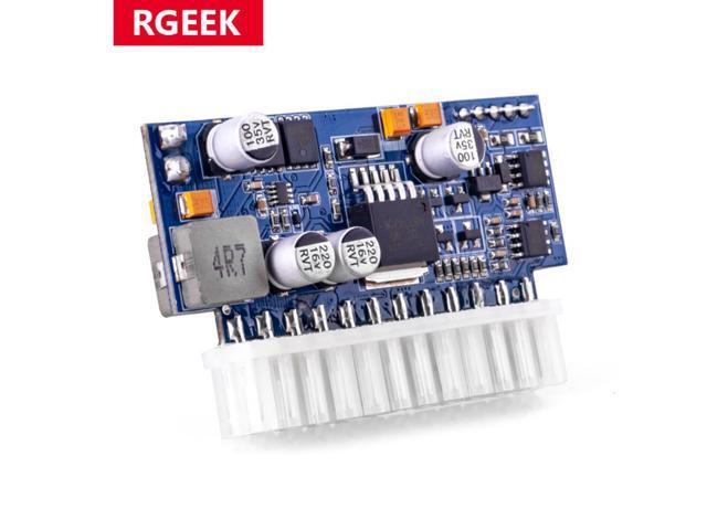 RGEEK DC ATX Peak PSU 19V 200W Pico ATX Switch Mining PSU 24pin MINI ...
