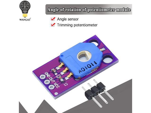 WAVGAT CJMCU-103 Rotary Angle Sensor SMD Dust-Proof Angle Sensing ...
