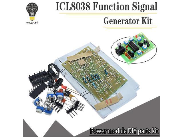 ICL8038 Function Signal Generator Kit Multi-channel Waveform Generated Electronic Training DIY ...