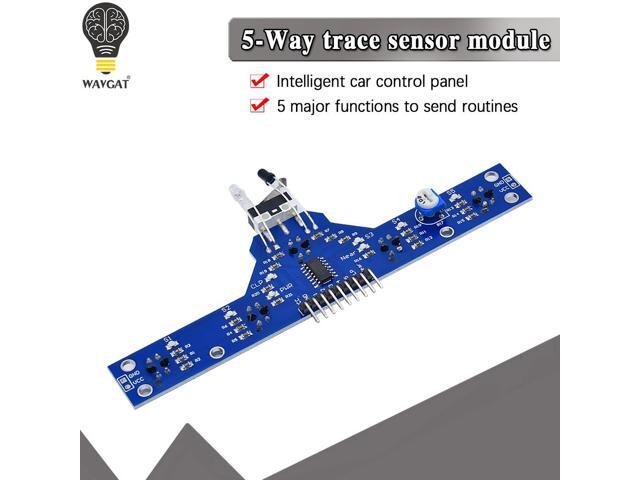 Smart Electronics Five road tracing module tracing sensor tracking ...