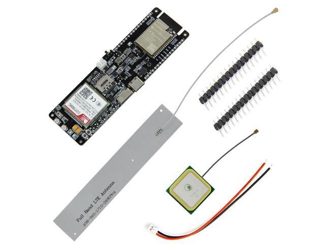 official TTGO T-SIM7000G Module ESP32-WROVER-B Chip WiFi Bluetooth 18560 Holder Solar Charge ...