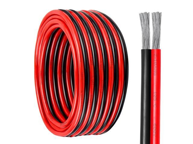 10 Gauge Wire 2 Conductor Tinned Copper Cable, Flexible 10 AWG Marine ...