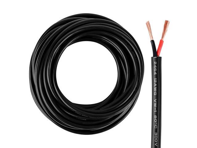 12 Gauge Wire 2 Conductor 12 AWG Electrical Wire Stranded PVC Cord ...