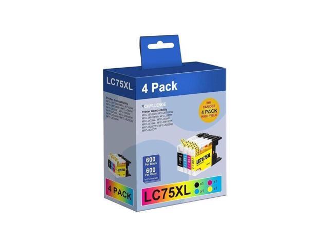 4x LC79 Ink Cartridge replacement for Brother LC75 J280W J425W J825DW ...