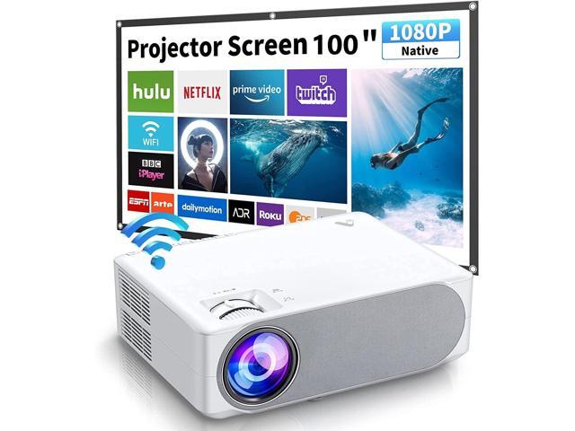 VANKYO Projector 22000 Lumens 4K 1080P FHD 5G WiFi LED Movie Video Home ...