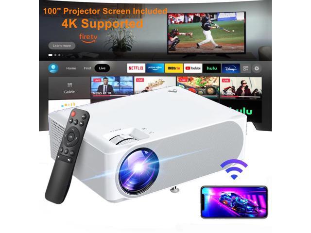 VANKYO Projector 22000 Lumens 4K 1080P FHD 5G WiFi LED Movie Video Home ...