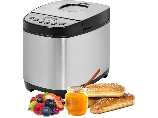 TUSAUW Bread Maker Machine Automatic Breadmaker Programmable with 12 Settings for Home Bakery ...