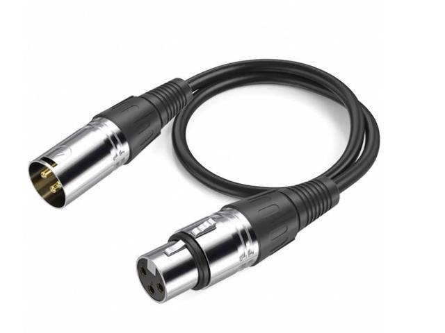XLR Male to XLR Female Cable Line for Microphone Video Camera Sound ...