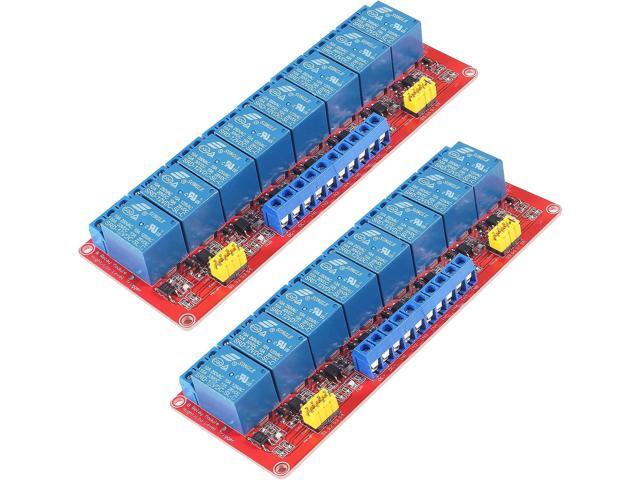 2PCS 12V Relay Module With Optocoupler Isolation - High and Low Level ...