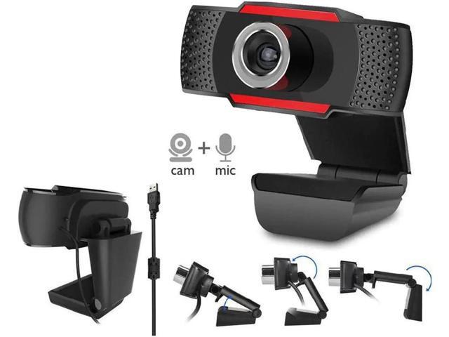 HD Webcam Mini Digital USB Camera Video Recording Rotatable Webcam Plug ...
