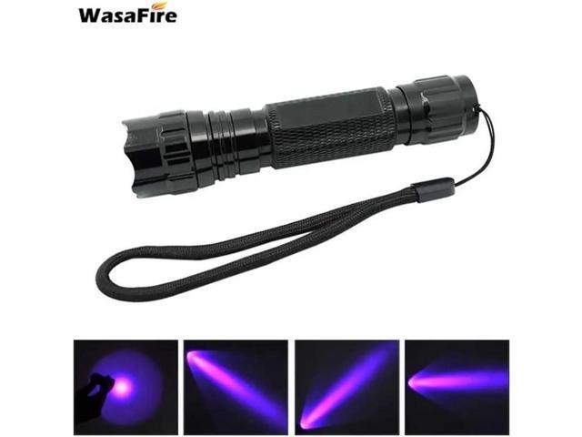 Q5 LED UV Flashlight Violet Torch Waterproof Uv Lamp Purple Light Money ...