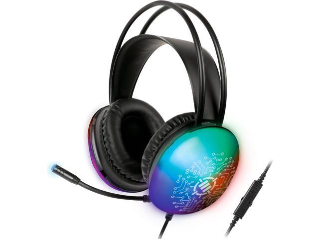 ENHANCE Voltaic 2 USB Gaming Headset - Stereo Gaming Headset for PC ...