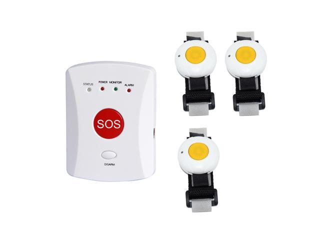 Wireless GSM Home Alarm System SOS Emergency Safety Alarm Remote ...