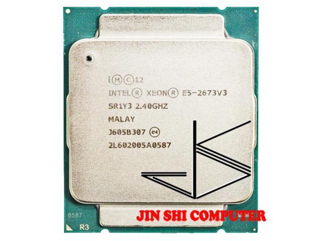 E5-2673 V3 Intel Xeon E5 2673V3 12-CORES PROCESSOR E5-2673V3 2.4GHZ E5 ...