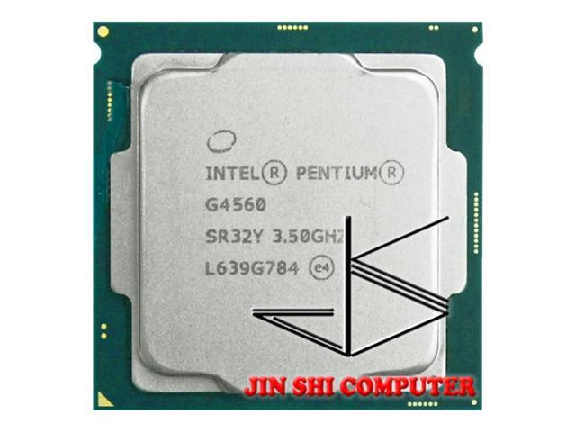 Intel Pentium G4560 Processor 3MB Cache 3.50GHz LGA1151 Dual Core Desktop PC CPU - Newegg.com
