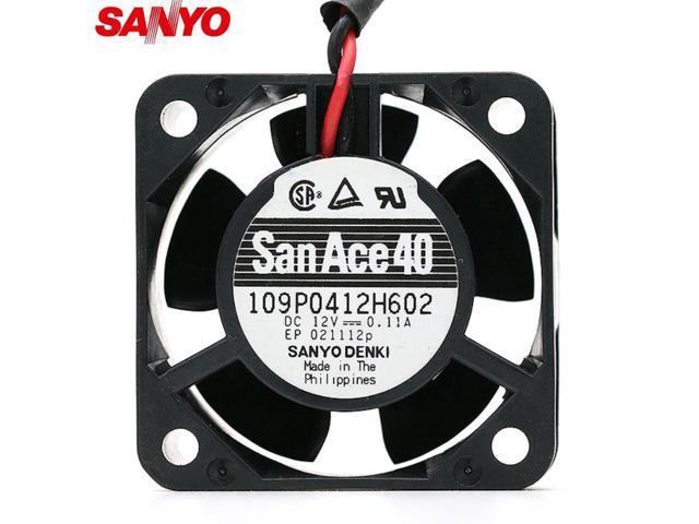 For Sanyo 109P0412H602 4020 40*40*20mm DC 12V 4CM 0.11A server inverter cooling fan - Newegg.com