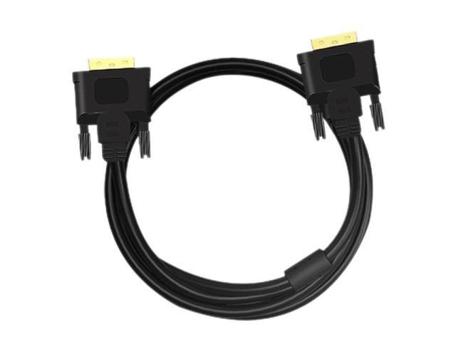 DVI-D Data Line Cable Male to Male Male Wire 24+1 Pin Computer Monitor ...