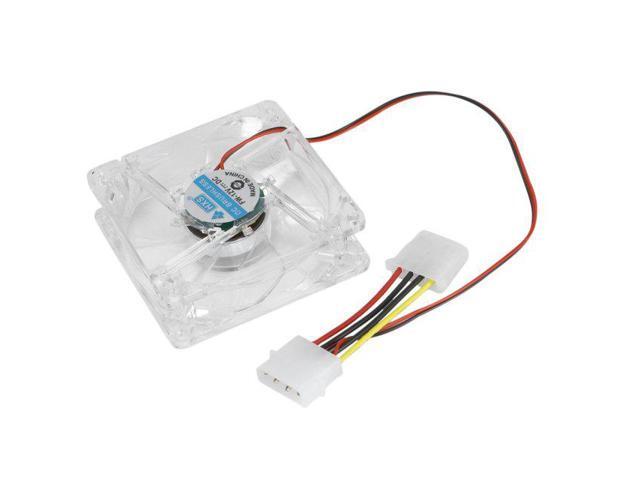 Computer PC Fan 80mm With LED 8025 Silent Cooling Fan 12V LED Luminous ...
