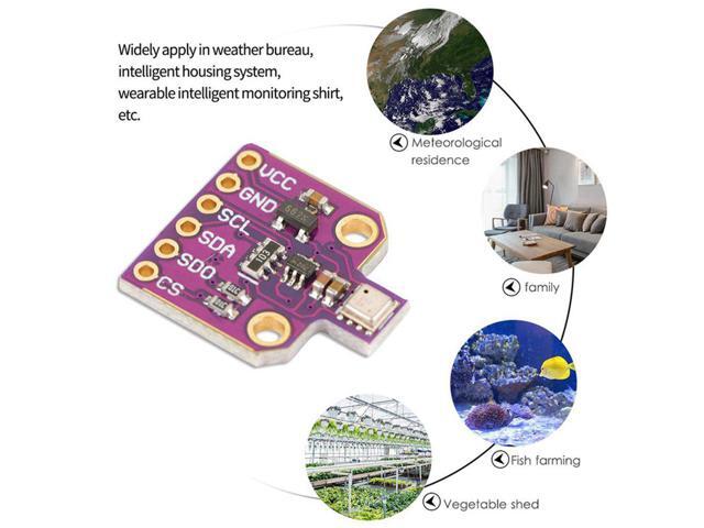 BME680 Environmental Sensor VOC Temperature Humidity Air Pressure Module - Newegg.com
