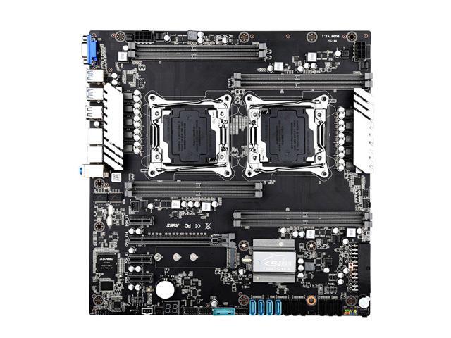 X99 Dual Mainboard DDR4 Dual Gigabit Network Card Portable Mainboard ...