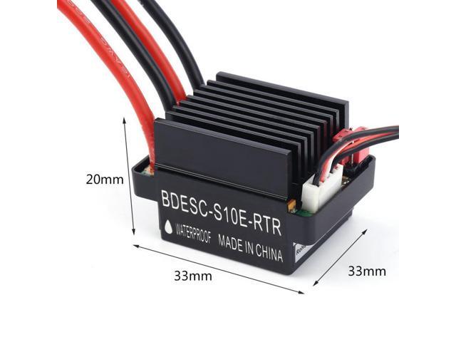 Hobby Brushed Motor Speed Controller W/2A BEC ESC High Voltage Rc ESC 6 ...