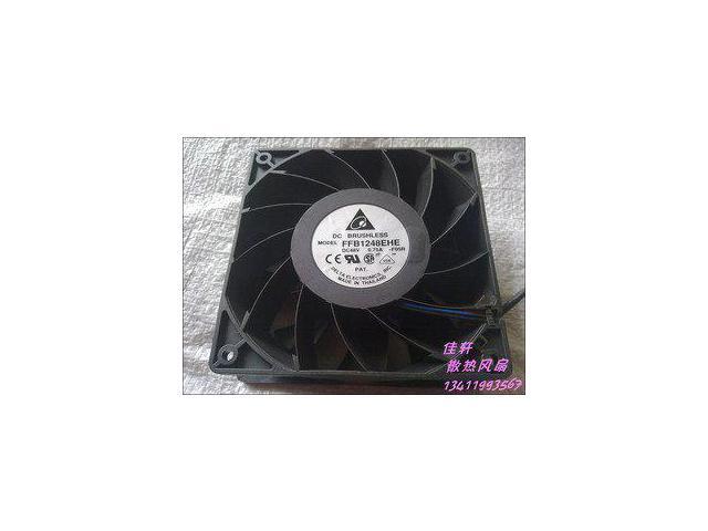 For Delta 12CM Cooling fan 12038 48V 0.75A FFB1248EHEThree-wire Quality Assurance Cooling Fan ...