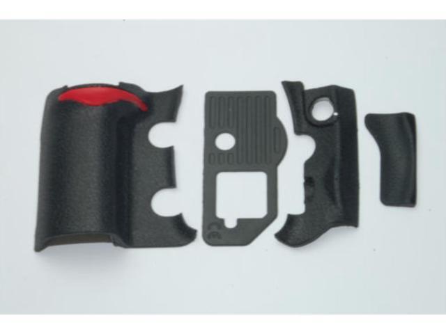 A Set of 4 Pieces Grip Rubber Cover Unit For Nikon D300S Digital Camera ...