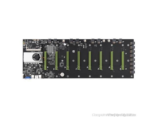 BTC-D37 Miner Motherboard CPU 847/1037U Set 8 Video Card Slot DDR3 ...