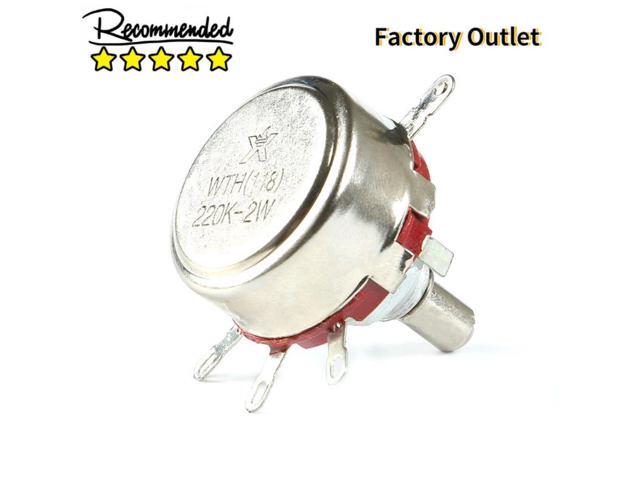WTH118 1A Potentiometer 2W 220K Potentiometer Variable Resistor DIY ...