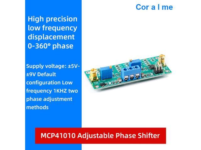 MCP41010 Precision Programmable Phase Shift Amplifier 0-360 Degree Adjustable Adjustable Phase ...