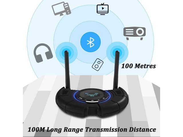 100M Long Range Bluetooth Audio Receiver Transmitter For TV With ...