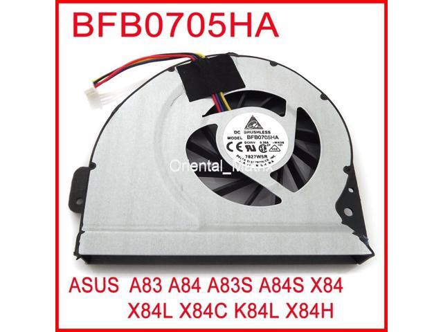 BFB0705HA Cooler Fan For ASUS A83 A84 A83S A84S X84 X84L X84C K84L X84H ...