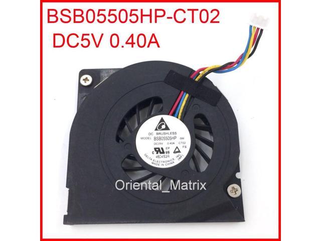 BSB05505HP-CT02 DC5V 0.40A 4Pin For LENOVO Computer Cooler Cooling Fan ...