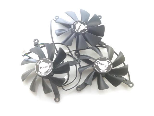 3pcs/lot CF1010U12S 12V 0.45A 4Wire 4Pin VGA Fan For XFX RX5600XT ...