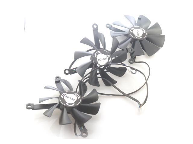 3pcs/lot CF1010U12S 12V 0.45A 4Wire 4Pin VGA Fan For XFX RX5600XT ...