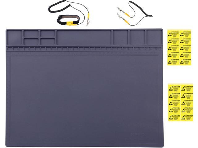 Anti-Static Mat ESD Safe for Electronic Includes ESD Wristband ...