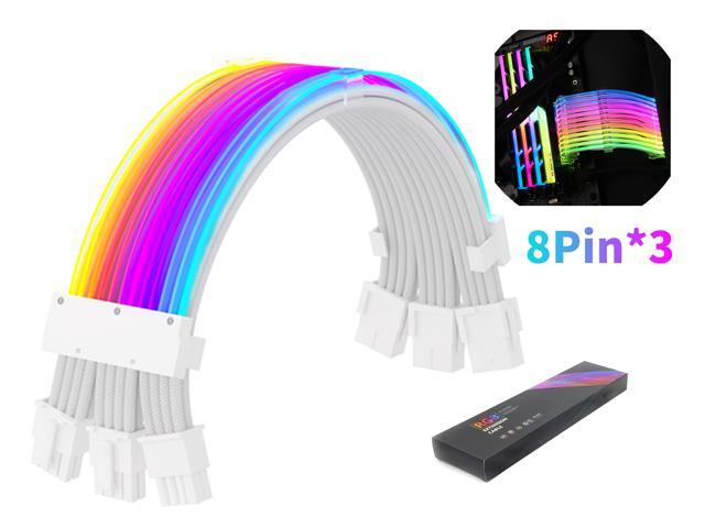 SAMA 3x8 Pin ARGB Extension Cable Lighting PCB Board 5V 3pin Connoctors ...