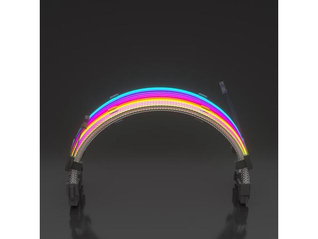 SAMA 2x8 Pin ARGB Extension Cable Lighting PCB Board 5V 3pin Connoctors ...