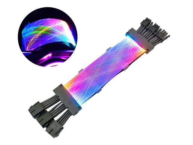 SAMA 3x8 Pin ARGB Extension Cable Lighting PCB Board 5V 3pin Connoctors ...