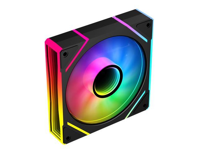 SAMA YF1203IBKR ARGB Reverse PC Case Fan 120mm, PWM Intelligent ...