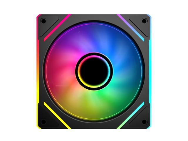 SAMA YF1203IBKR ARGB Reverse PC Case Fan 120mm, PWM Intelligent ...