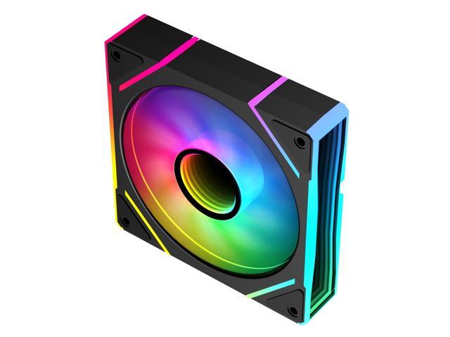 SAMA YF1203IBKR ARGB Reverse PC Case Fan 120mm, PWM Intelligent ...