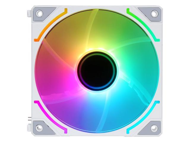 SAMA YE1203 PWM ARGB Pc case Fan 120mmWhite, 3 in 1 High Airflow Low ...