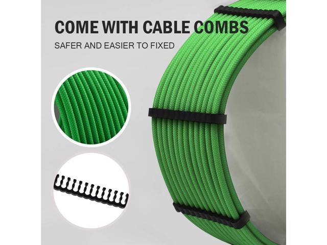 SAMA 5Pcs Extension Cable set Male To Female 24PIN Motherboard 4+4Pinx2 ...