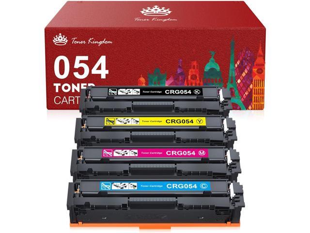 Toner Kingdom Compatible Toner-Cartridge Replacement for Canon 054 CRG ...